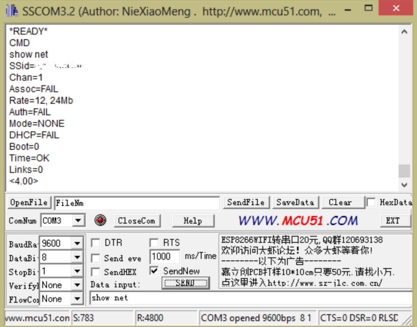 wi-fi bee v2 does not connect to the router - Networking, Protocols, and Devices - Arduino Forum