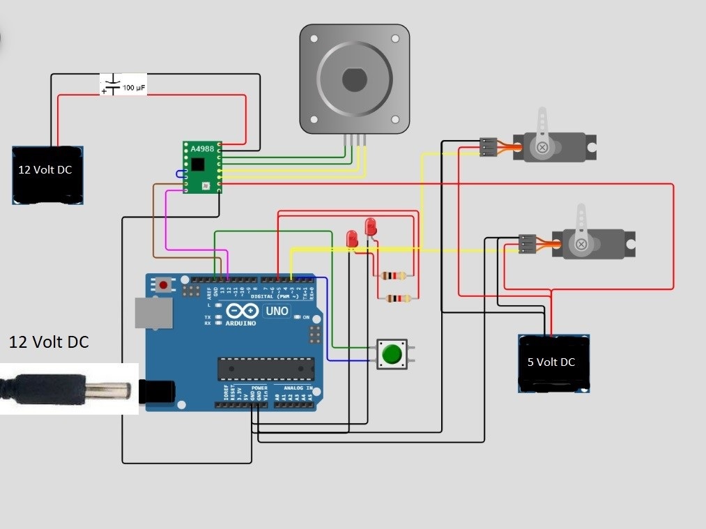 Controlling a Servo, a Stepper and an LED with a single switch - Page 2 - General Guidance ...