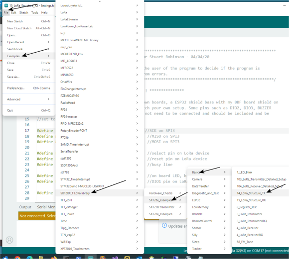 Heltec LoRa 32 v3.2: Receive a Structure Variable w/ heltec_unofficial library - Page 2 ...