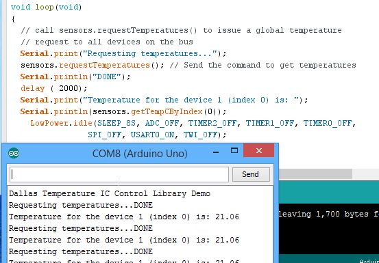 Lowpower And Ds18b20 Programming Arduino Forum 