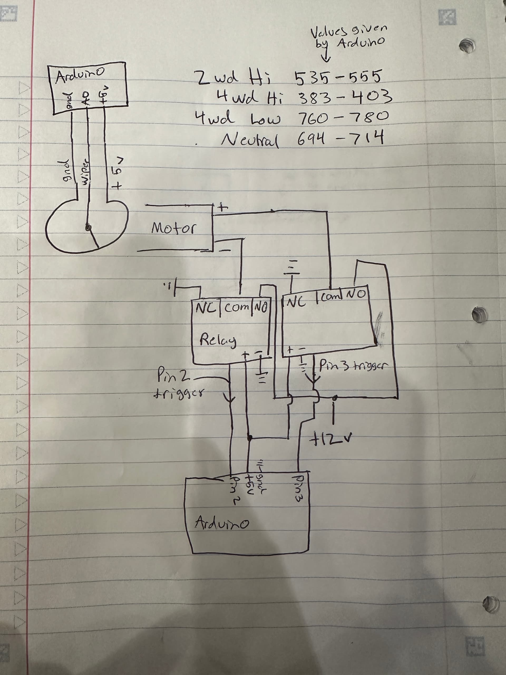Controlling a transfer case motor position - General Guidance - Arduino ...