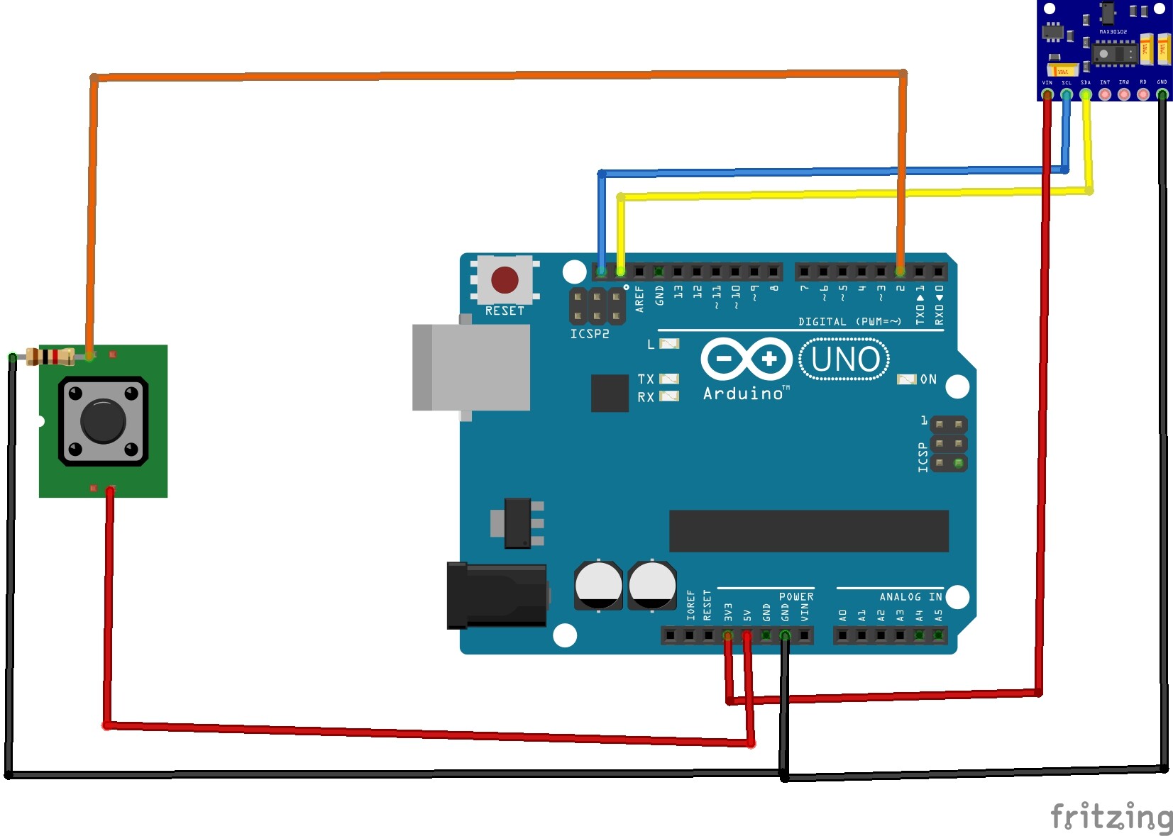 Max30100 Problem With Pull up Button - Programming - Arduino Forum