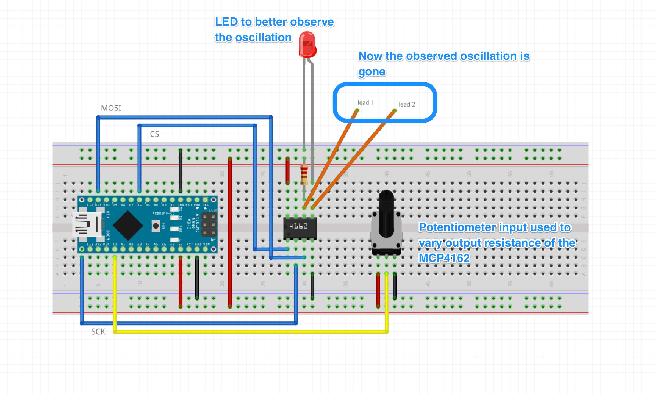 Oscillations on output of digital potentiometer? - General Electronics ...