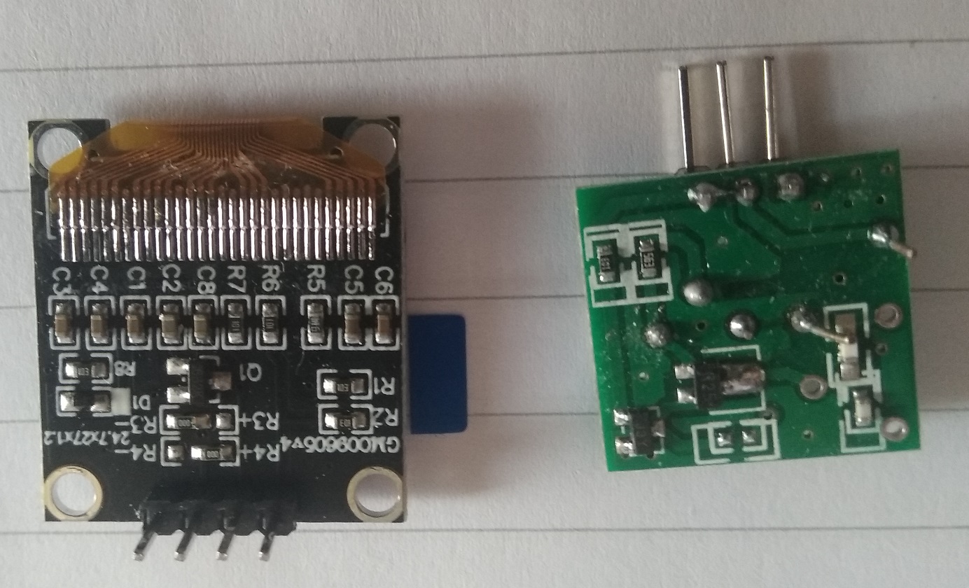 OLED I2C and RF433 - problem with proper display - Displays - Arduino Forum