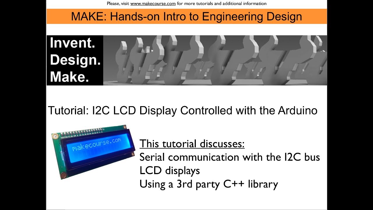 LCD scherm met IIC module - Nederlands - Arduino Forum