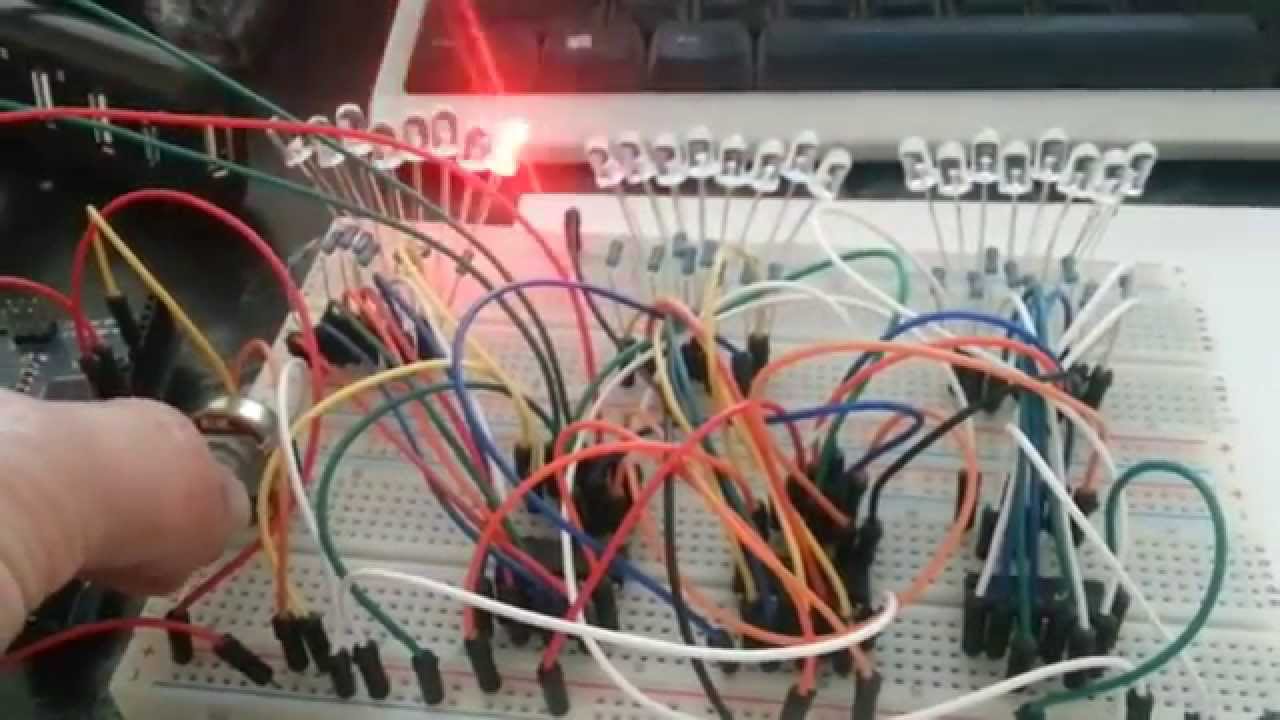 Using Shift Registers To Control 24 Leds With Only 3 Pins On The Arduino Showcase Arduino Forum