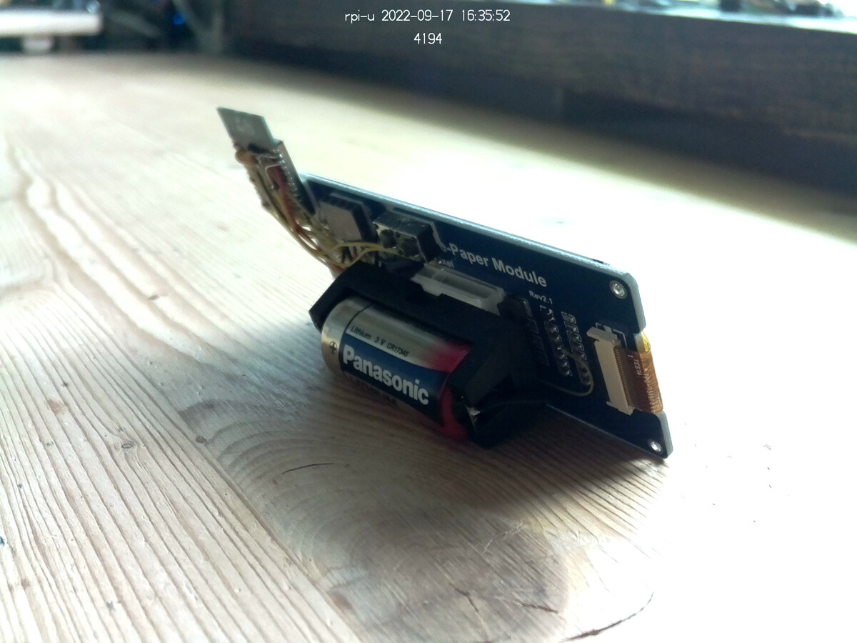 HowTo fix 5V compatible Waveshare E-Papers to allow minimum current in deep sleep mode with ...