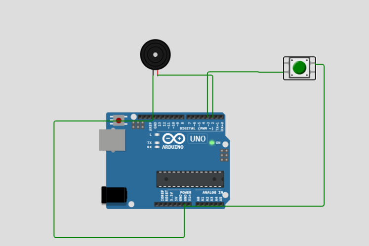 Wokwi simulazione circuito semplice con buzzer - Generale - Arduino Forum