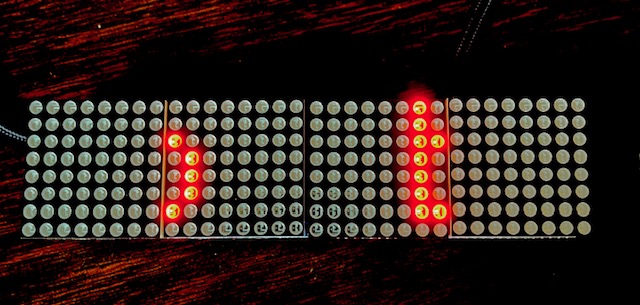 Characters backwards and split up [MAX7219] - Displays - Arduino Forum