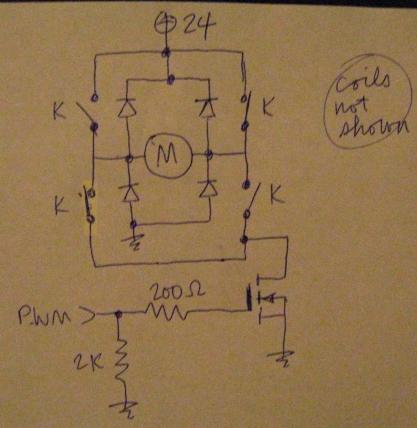 h bridge with pwm - Motors, Mechanics, Power and CNC - Arduino Forum