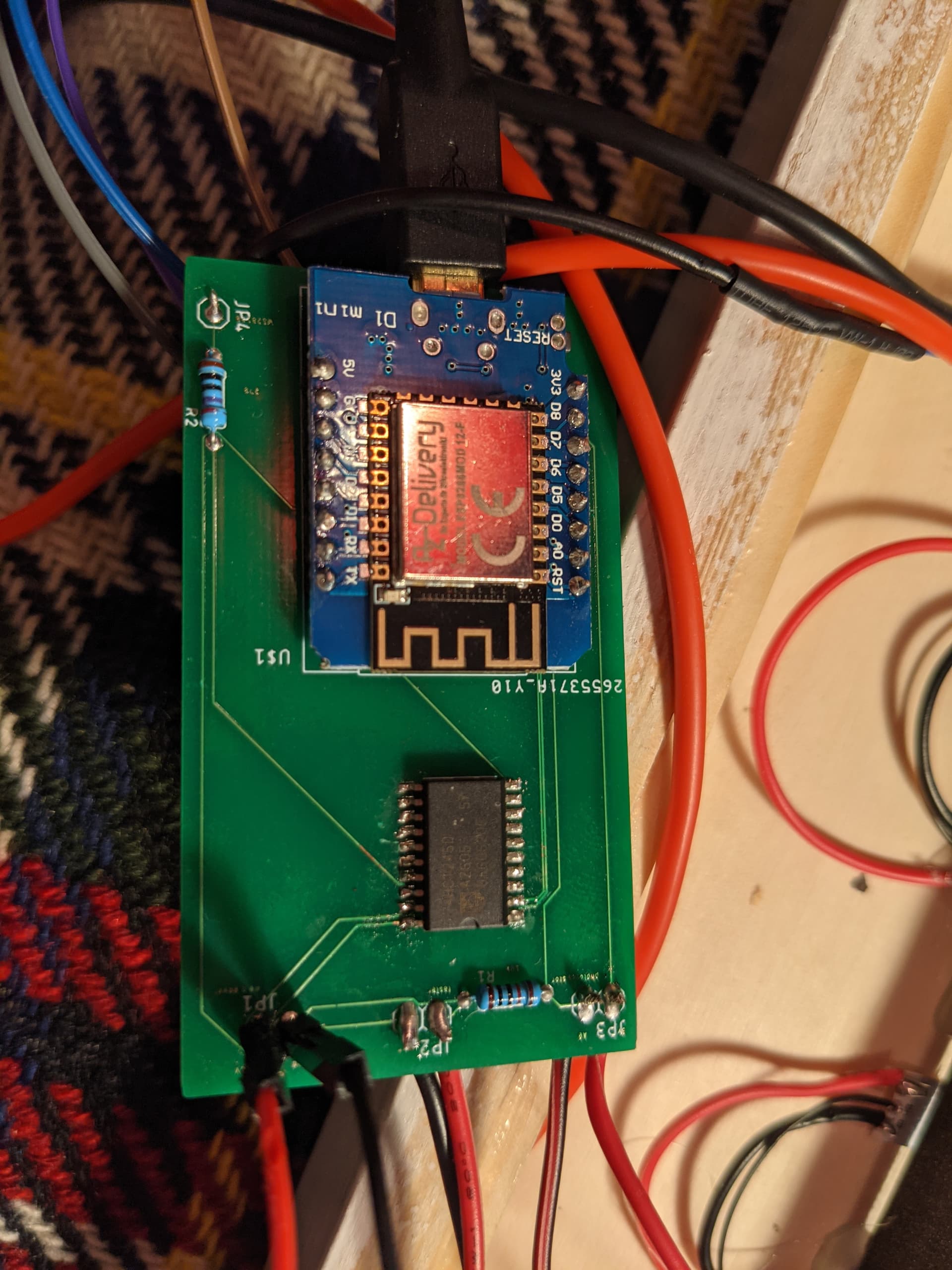 WS2812B flickering with 74HCT245D - General Electronics - Arduino Forum