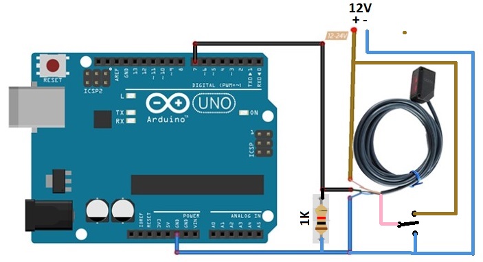 Using Panasonic Industrial Photoelectric Sensor with Arduino - Sensors ...