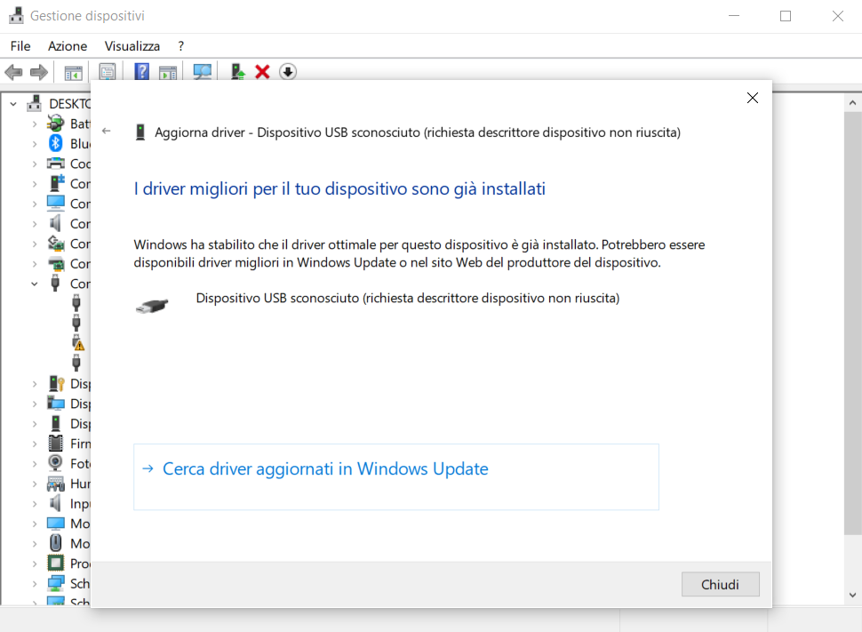 Problema drivers - arduino UNO - Generale - Arduino Forum