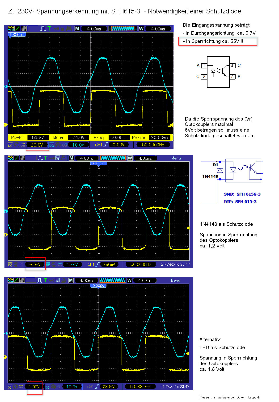 230V mit Arduino erkennen: 230V -> TTL - Page 5 - Deutsch - Arduino Forum