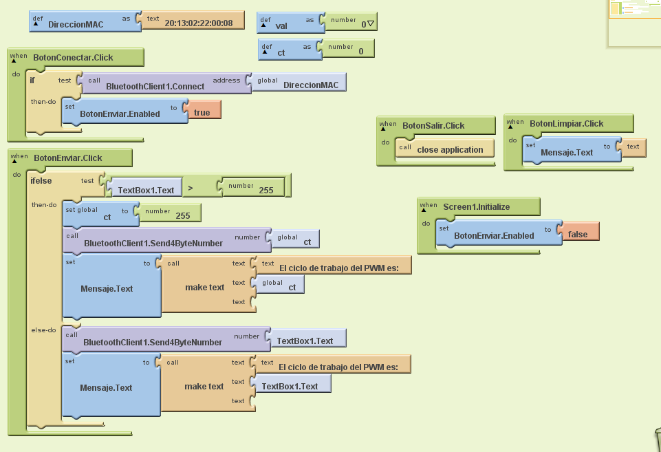 Problema Enviar Datos Android por via Bluetooth para PWM - Software - Arduino Forum