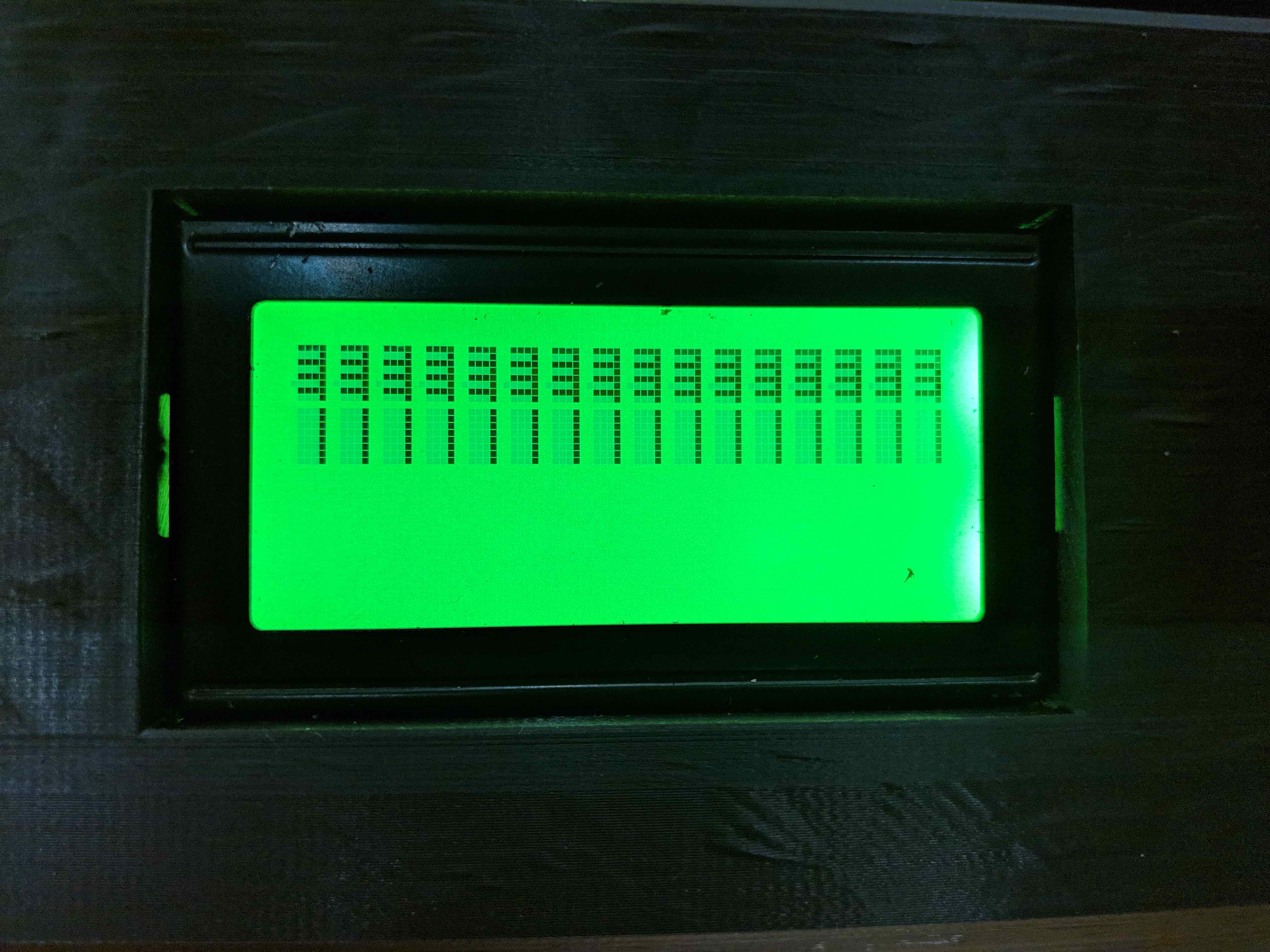 LCD with Weird Characters in the Right Places - RESOLVED - Displays - Arduino Forum