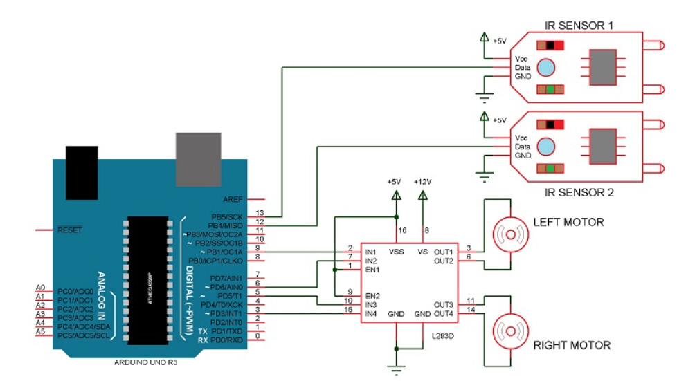 Using Arduino Nano to make a line follower - Page 2 - Project Guidance ...