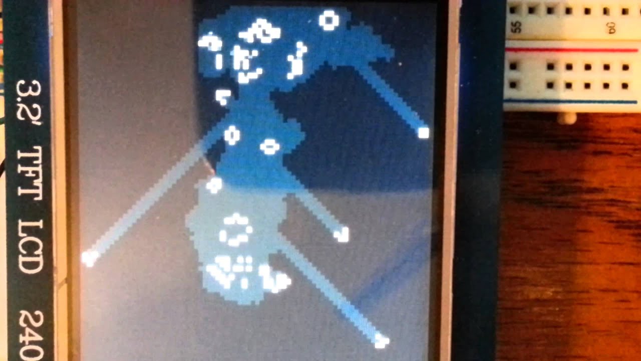 Conway's Game Of Life with TVout 128 x 96 pixels - Showcase - Arduino Forum