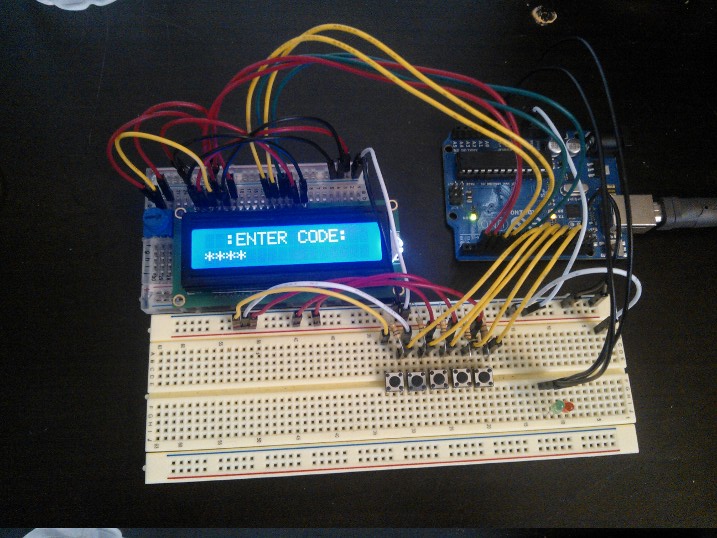 Super simple, uber crackable (lol) digital combination lock - Showcase ...