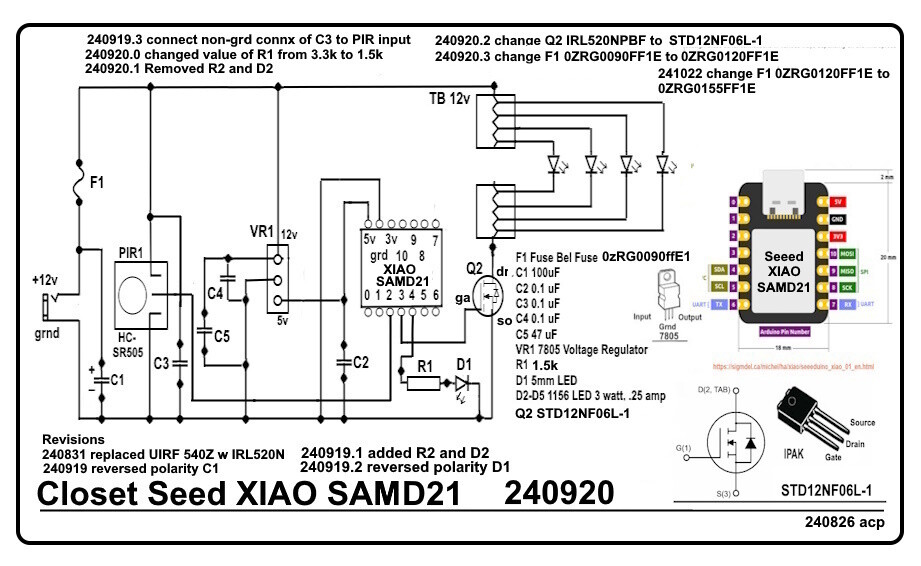 Seeed XIAO SAMD21 with PIR 250303 - General Guidance - Arduino Forum