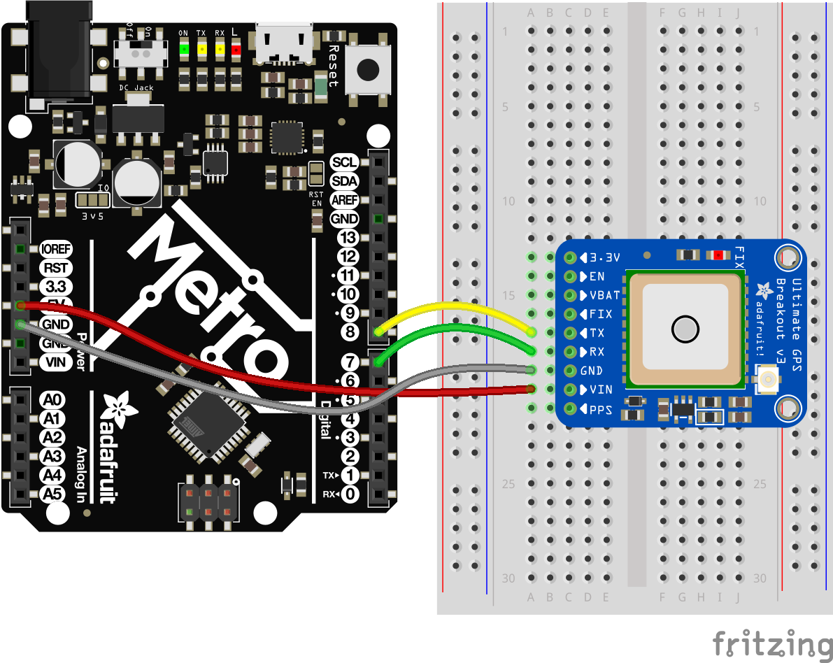 Arduino Nano R4 not working with Adafruit Ultimate GPS Breakout V3 - General Discussion ...