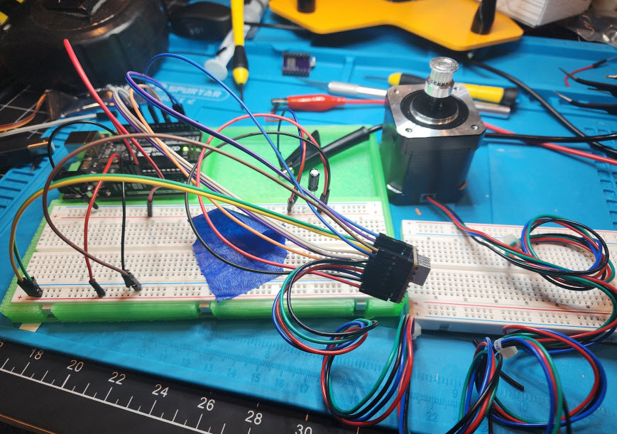 DRV8825 Setting vRef Issues with High Voltage - Motors, Mechanics, Power and CNC - Arduino Forum