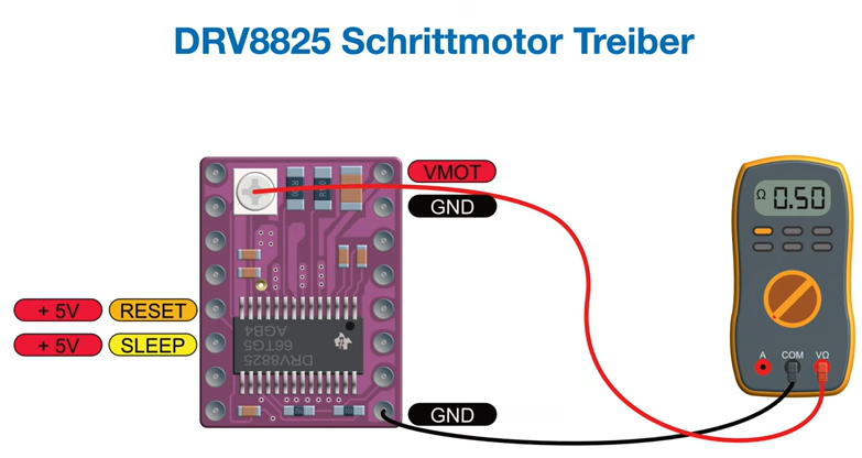 DRV8825 Probleme bei der Einstellung - Deutsch - Arduino Forum