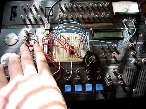 Stepper driver / AccelStepper library demo / Fur Elise demo (w/ LCD ...
