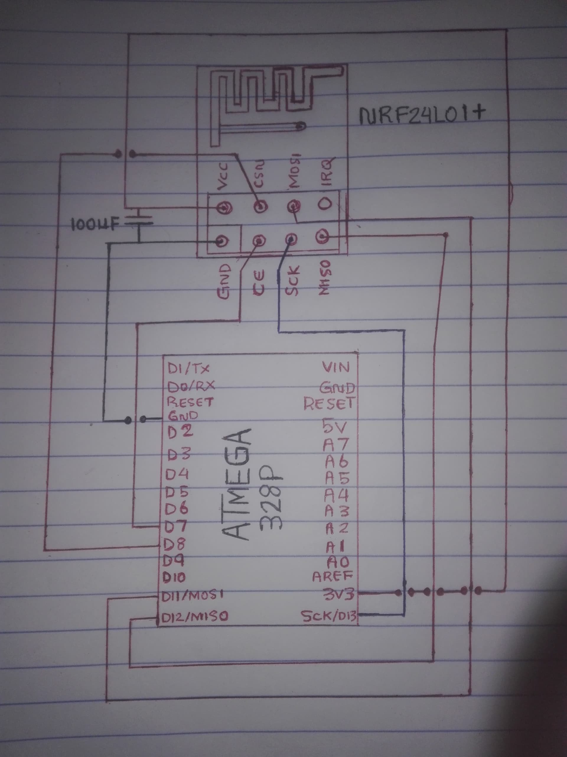Nrf24l01 modules not connecting to each other - Programming - Arduino Forum