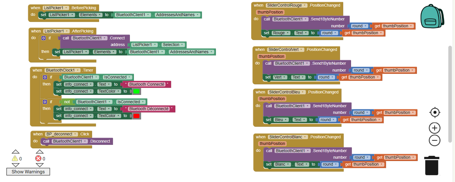 Gestion Dun éclairage Led A Laide Dune Application Français Arduino Forum