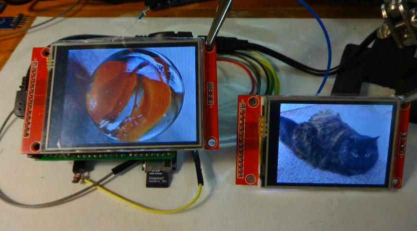dual displays - Displays - Arduino Forum