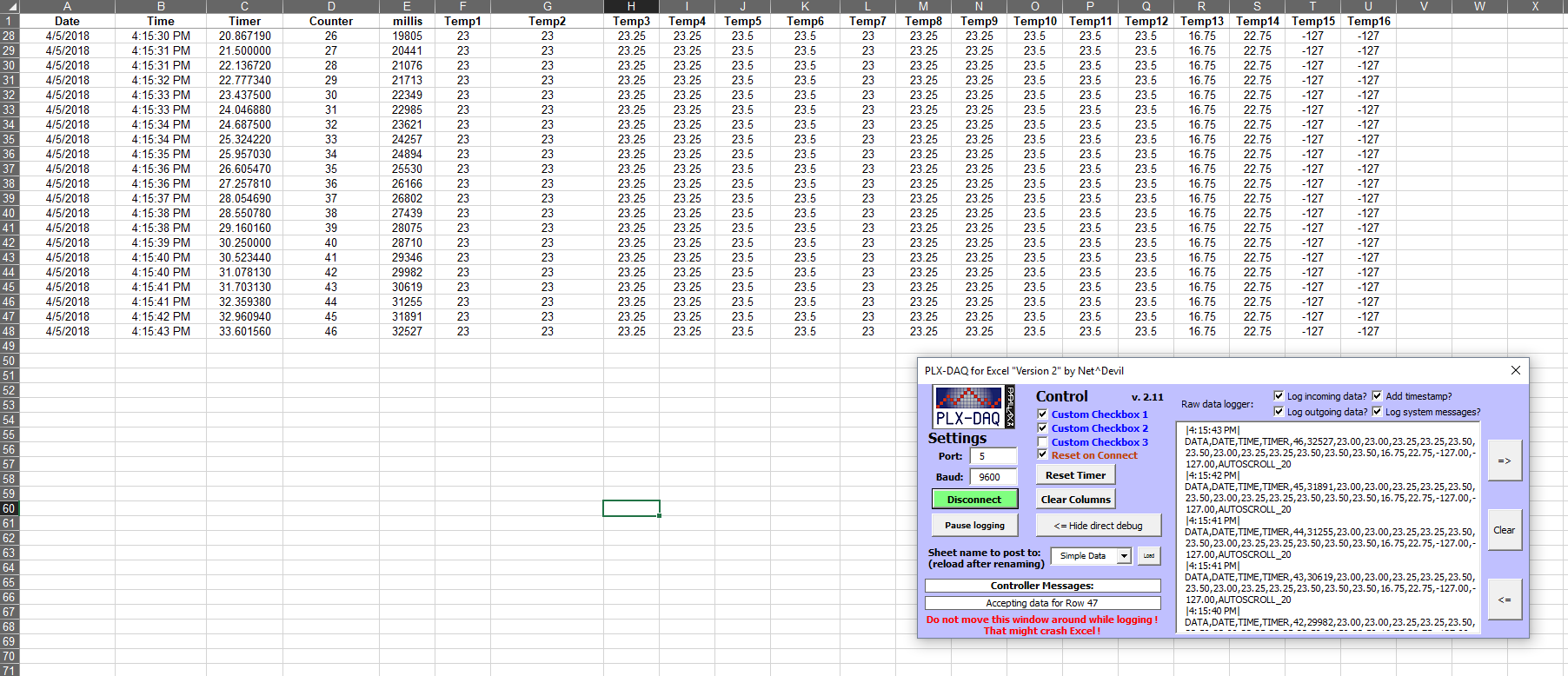 PLX-DAQ version 2 - now with 64 bit support! (and further new features) - Page 11 - Interfacing ...
