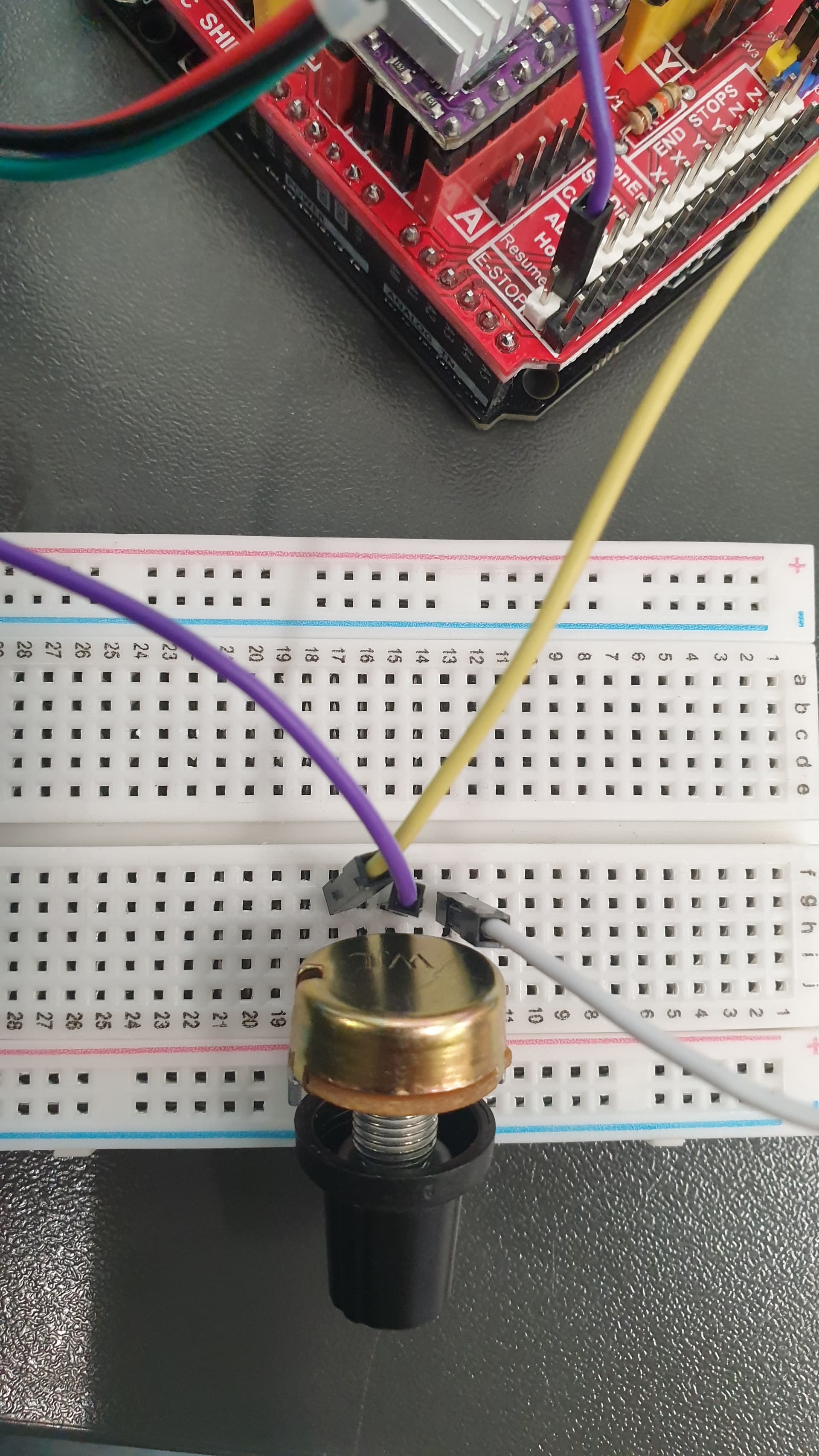 CNC V3 + potentiometer - Motors, Mechanics, Power and CNC - Arduino Forum