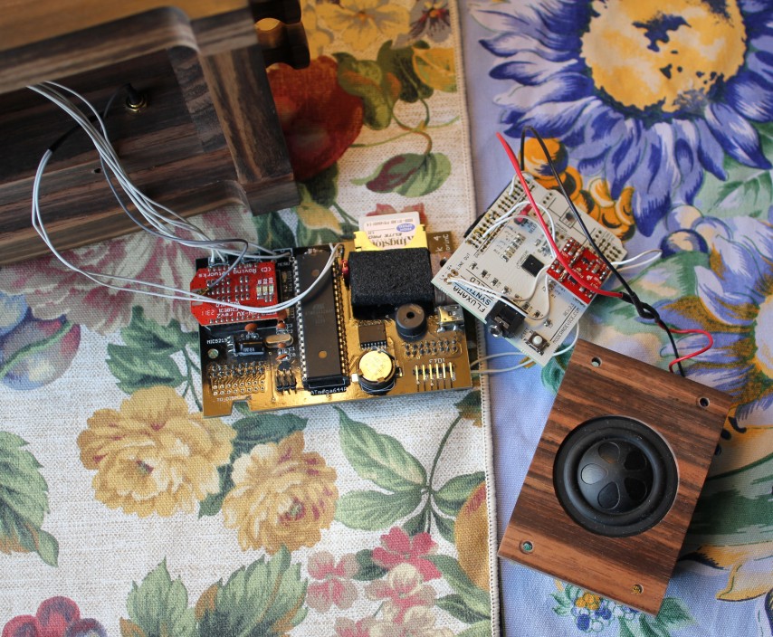 LED clock with atmega1284p, MIDI player and weather forecast - Showcase - Arduino Forum