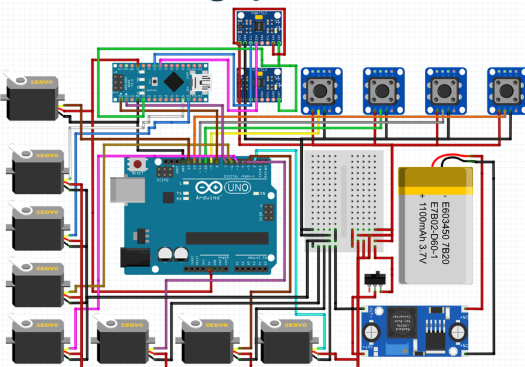 Creating Visuals of Servo Motors/ESPs - General Guidance - Arduino Forum