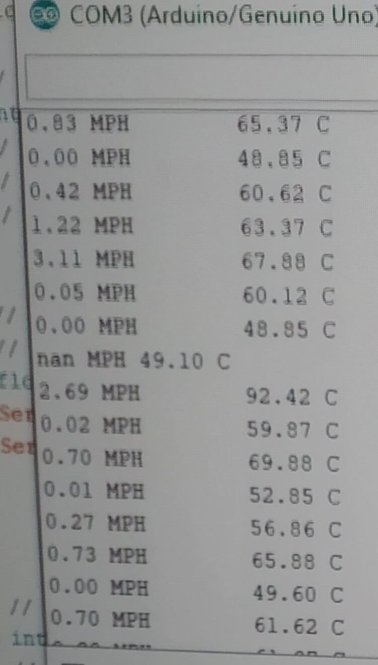 Arduino Wind Sensor rev P return weird Temperature and wind speed ...