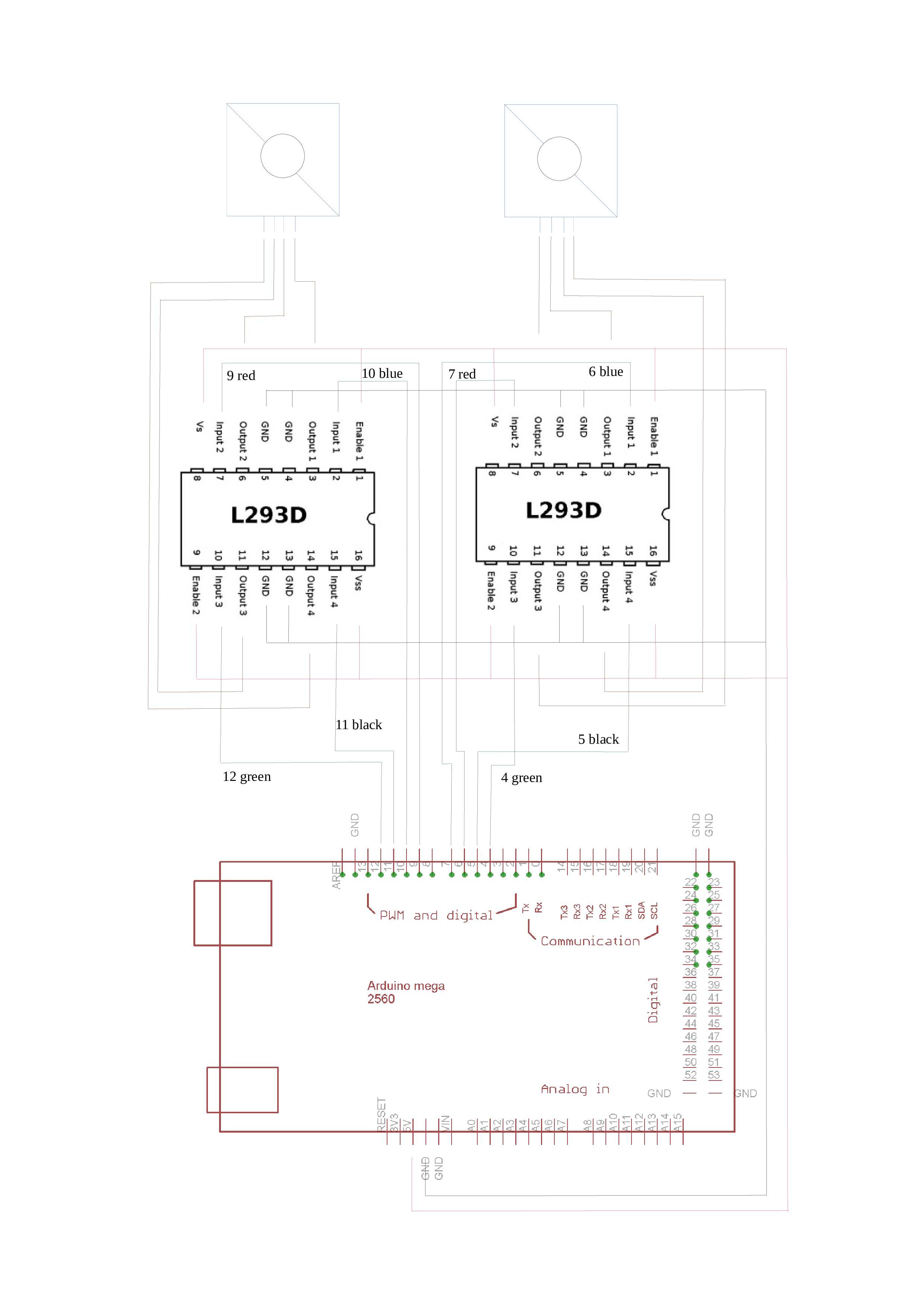 Connect 2 L293d to two step motors - General Guidance - Arduino Forum