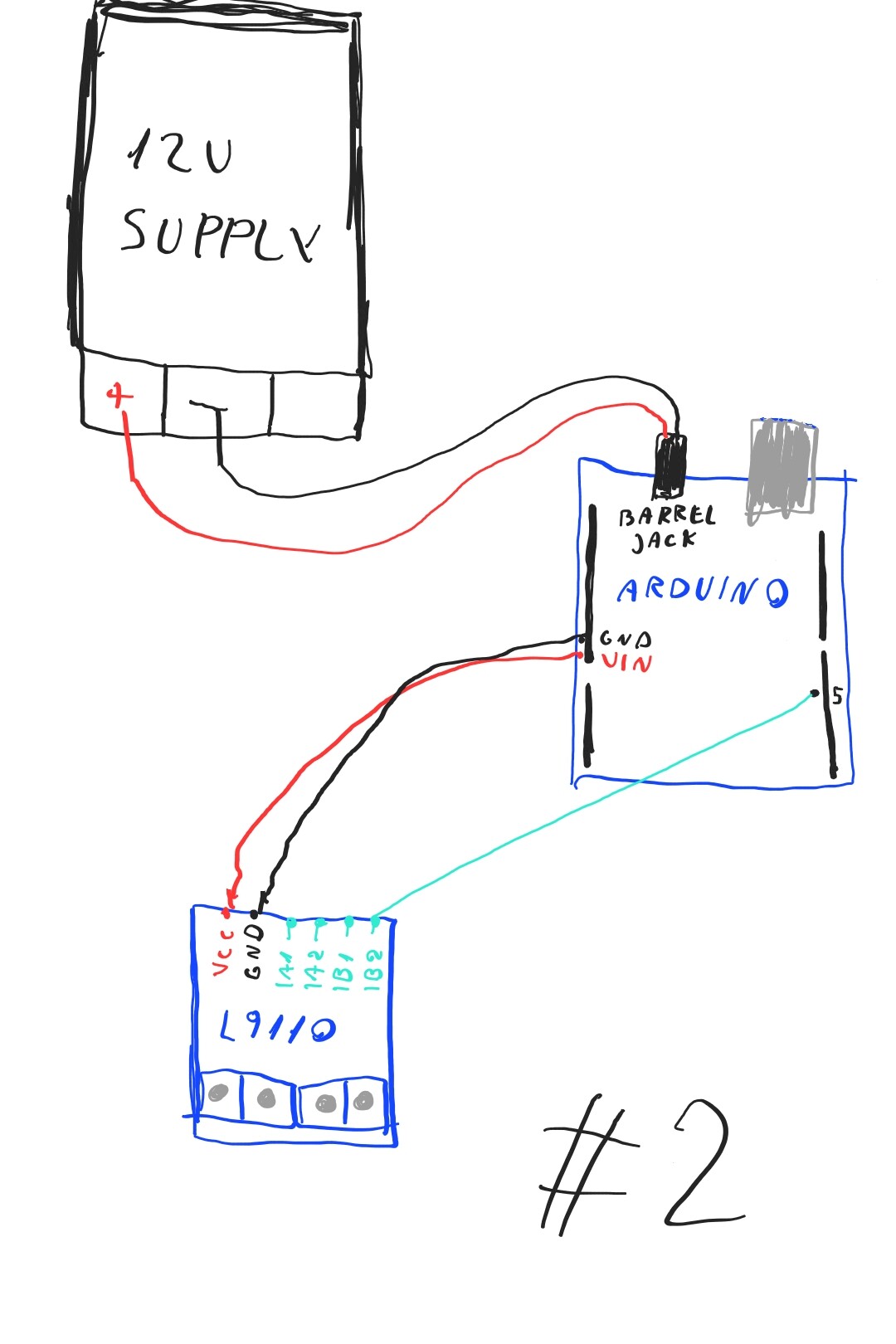 L9110 Doesnt Work Depending On Power Input General Guidance Arduino Forum