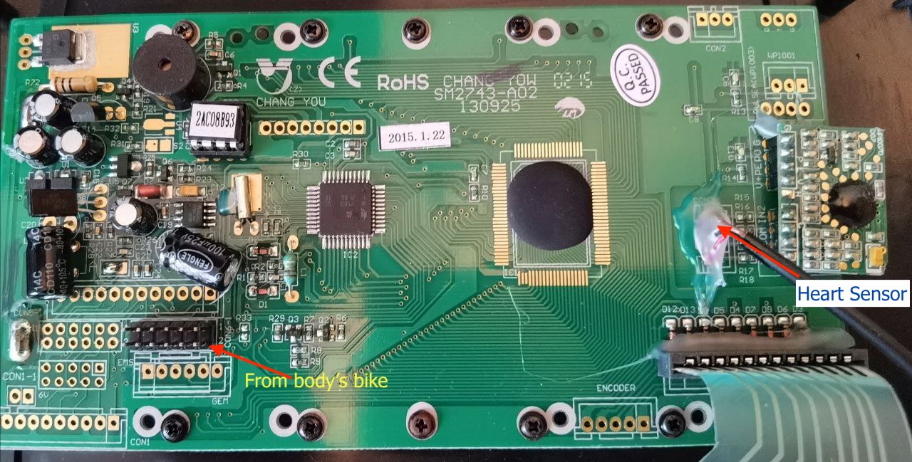 Exercise Bike Monitor interface - General Guidance - Arduino Forum