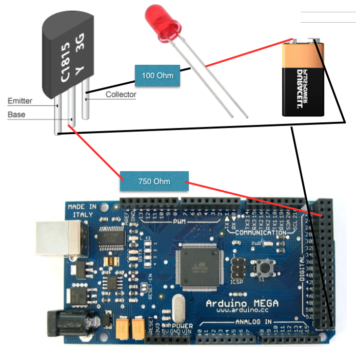 Transistor as switch questions? - General Electronics - Arduino Forum
