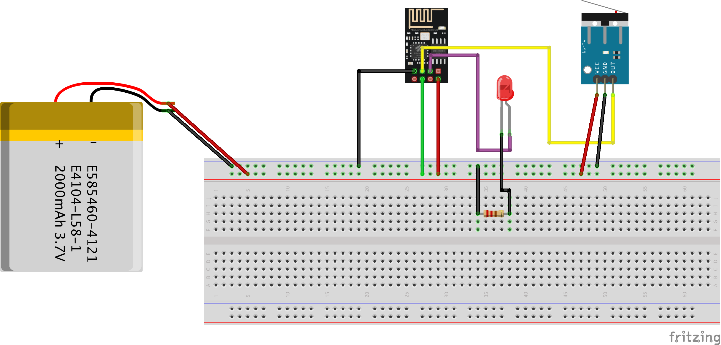 ESP-01 and micro switch (door sensor) problem - Programming - Arduino Forum