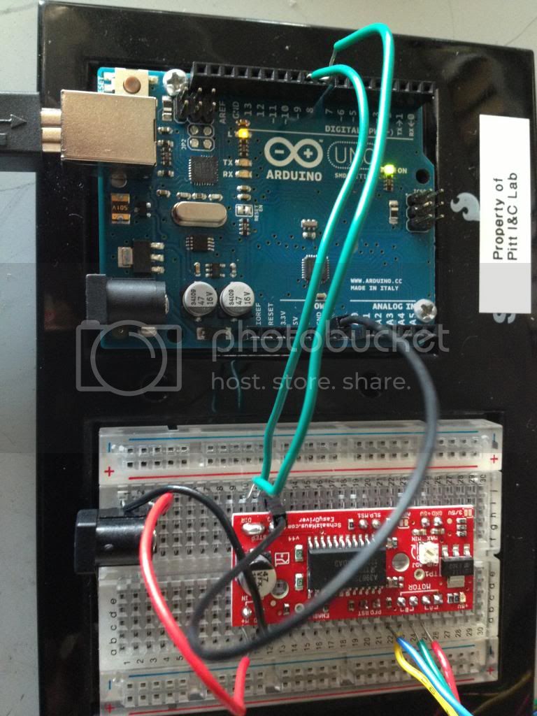 Uno + 4 Wire Stepper Motor + 15V Power Supply Setup - Motors, Mechanics ...