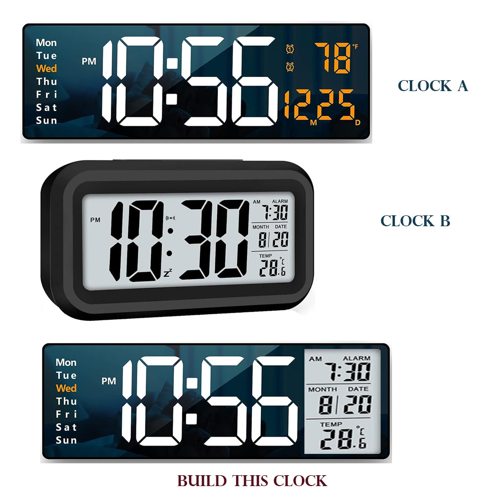 Help me with some ideas to create such a clock - General Guidance ...