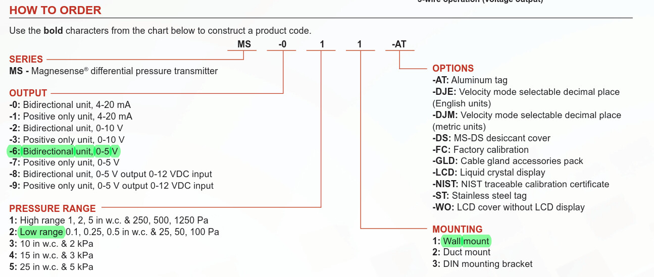 Differential Pressure Sensor with 4-20mA Output - Page 2 - Sensors - Arduino Forum