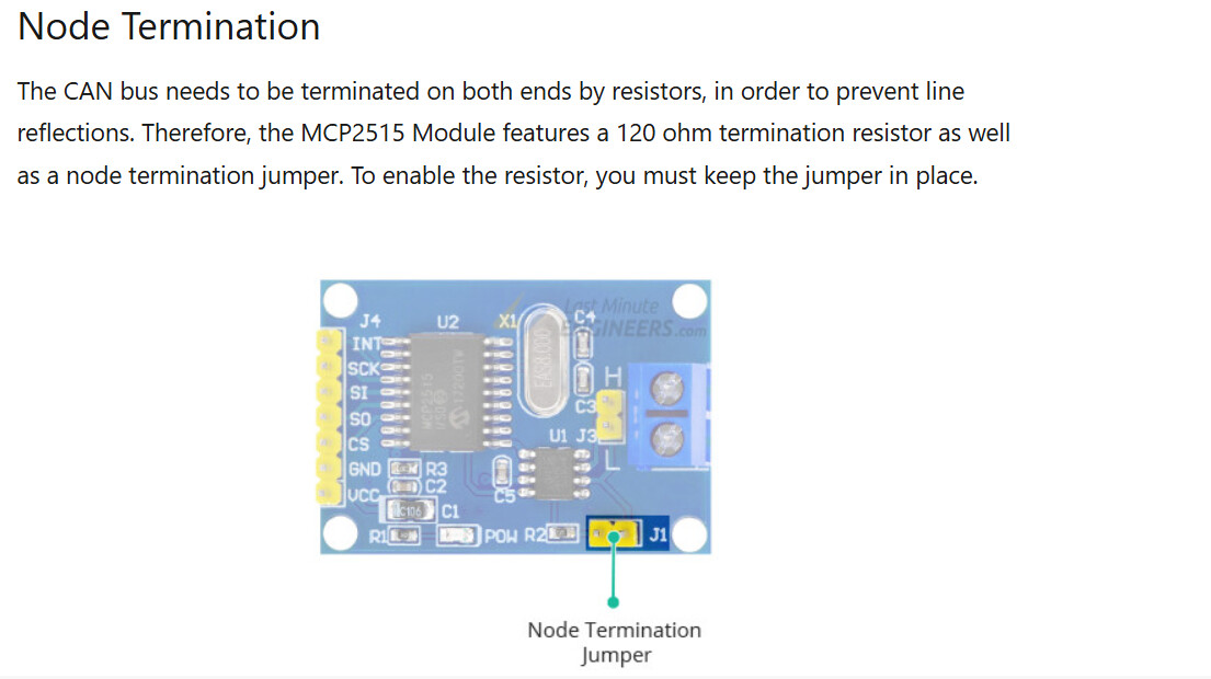 MCP2515 CAN Module Fails to Start with Arduino - Programming - Arduino Forum