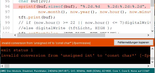 OLED Display falsche Formatierung? - Deutsch - Arduino Forum