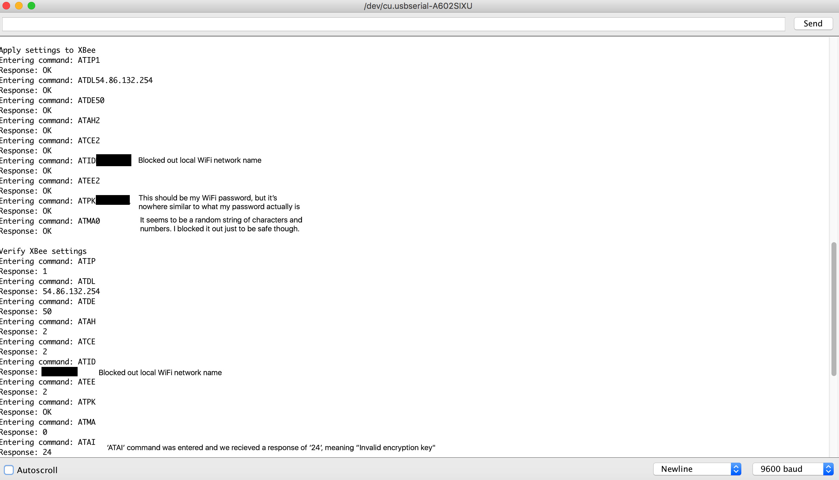 Issues with XBee Setup and Phant Library - Networking, Protocols, and Devices - Arduino Forum
