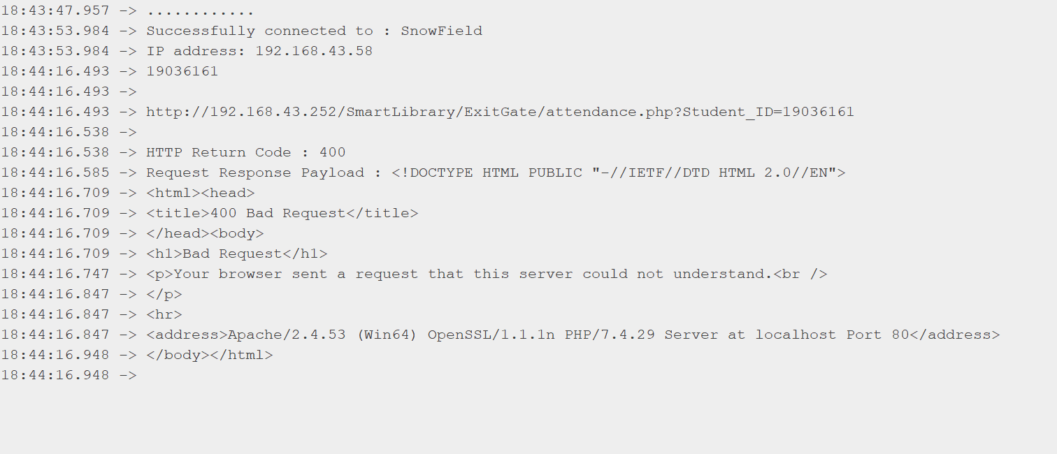Http.Get() returning 400 Bad Request - General Guidance - Arduino Forum
