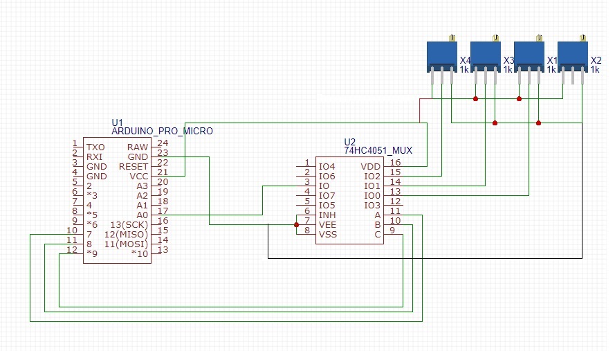 74HC4051 Not showing right data - General Guidance - Arduino Forum