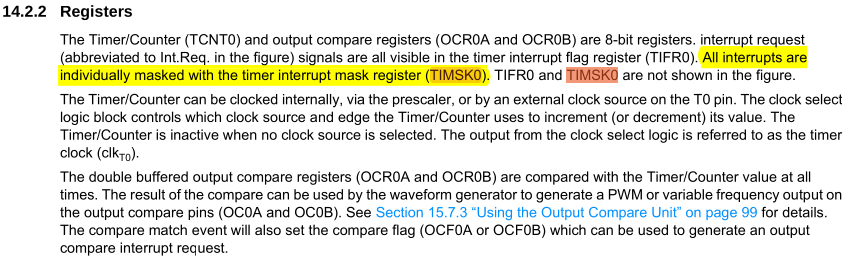 Is the Timer/Counter 0 limited to prescaler of 64? - 3rd Party Boards ...